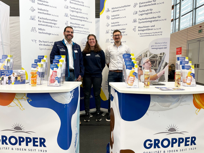 Wir waren dabei: Neresheimer Ausbildungs- und Berufsmesse | Gropper